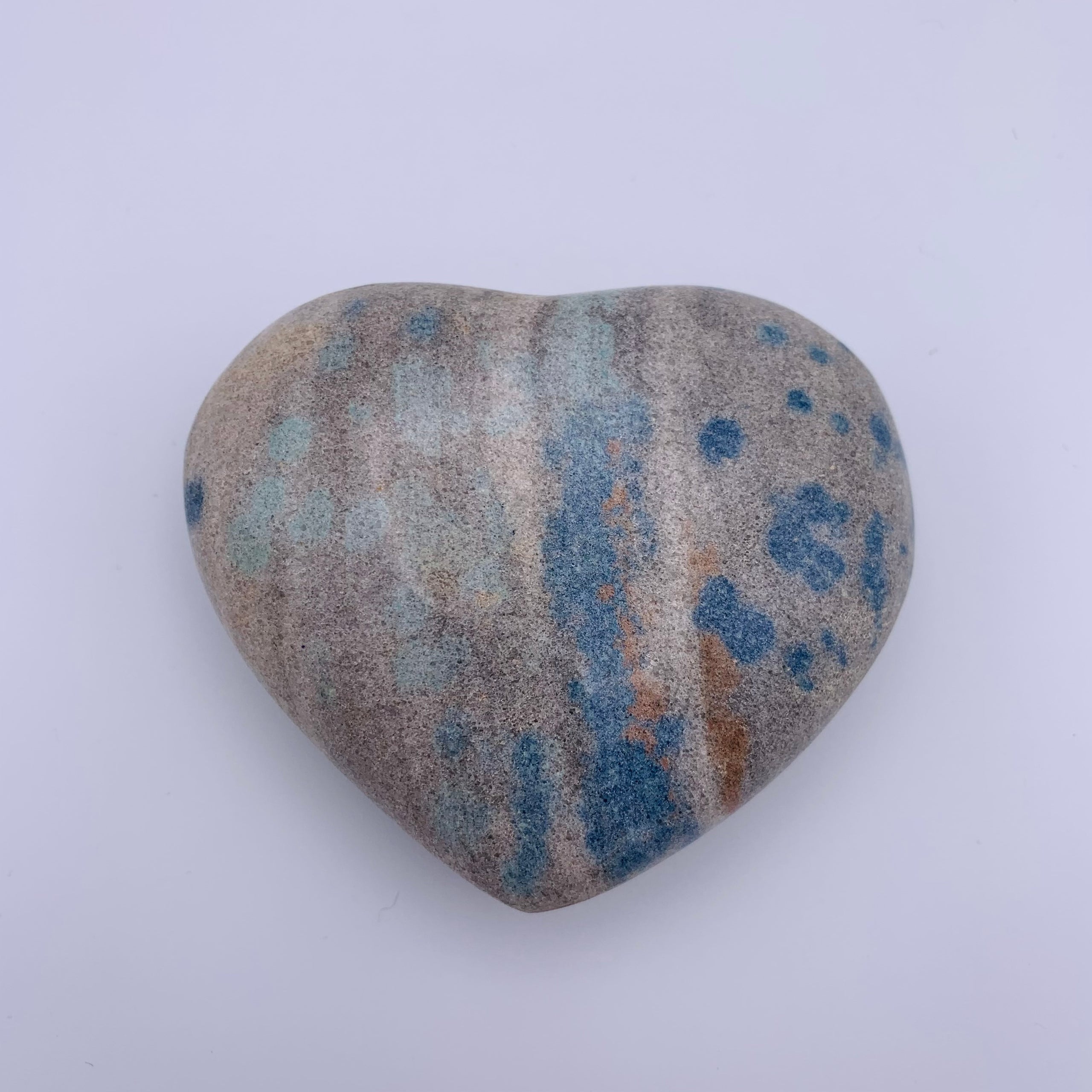 Azurite Granite Heart 2 – Beachin Crystal Shop